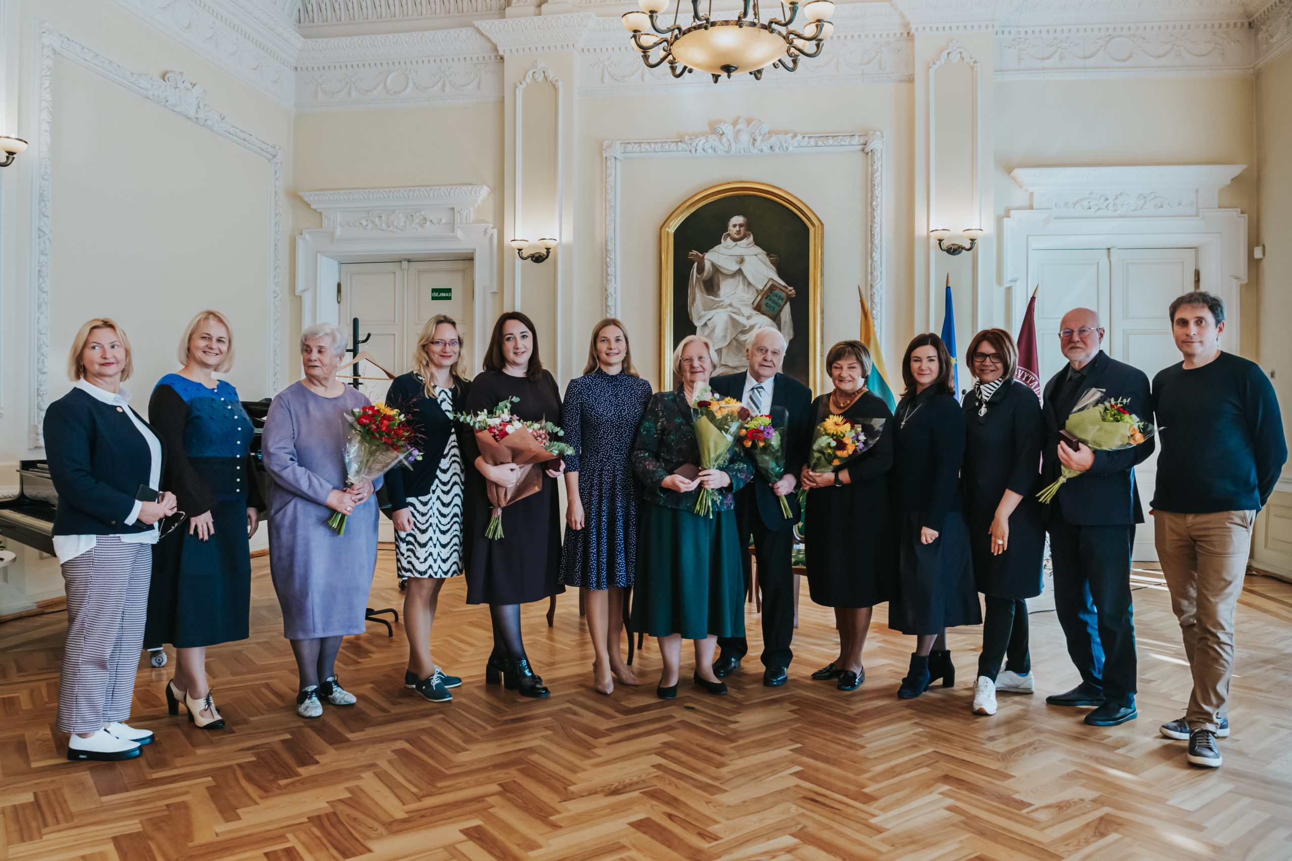 Iškilmingo Senato posėdžio metu apdovanoti SMF bendruomenės nariai ...